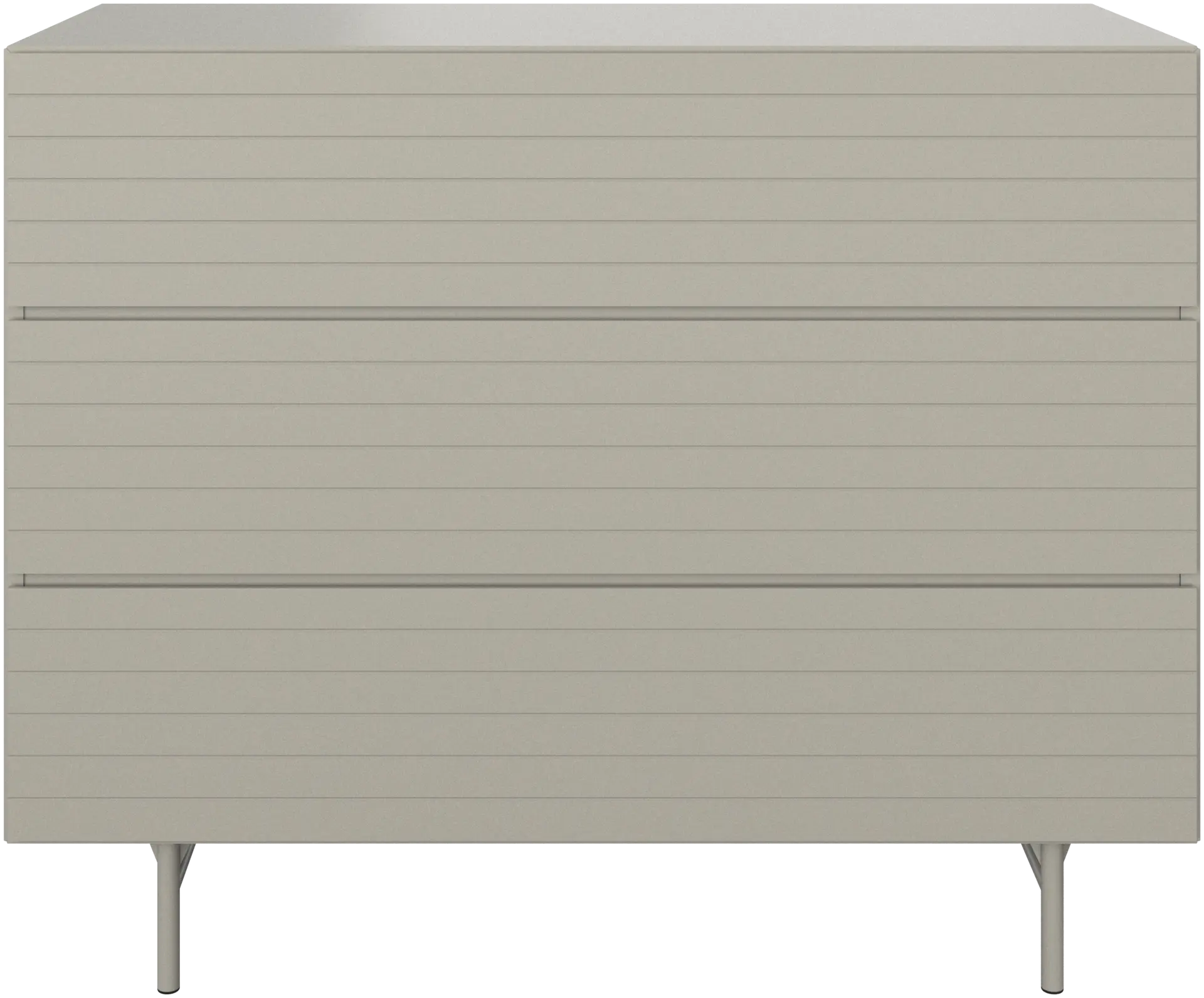 Lugano double dresser, carved fronts | BoConcept