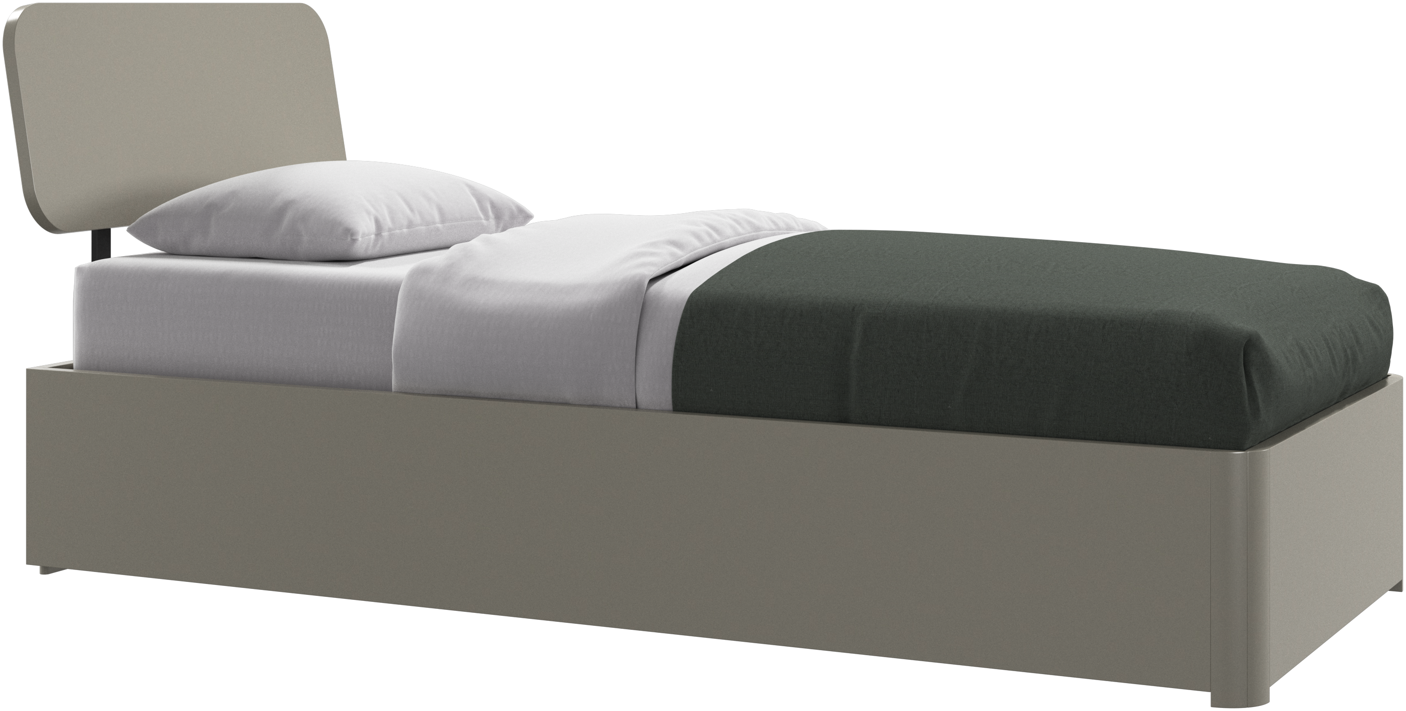 Element bed, bed-mounted headboard, without slats, excl. mattress ...